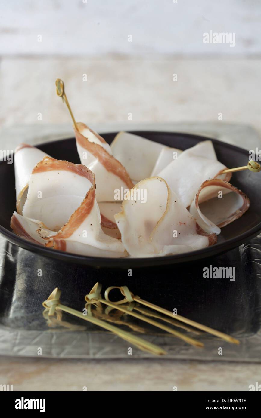 Colonnata lardo hi-res stock photography and images - Alamy