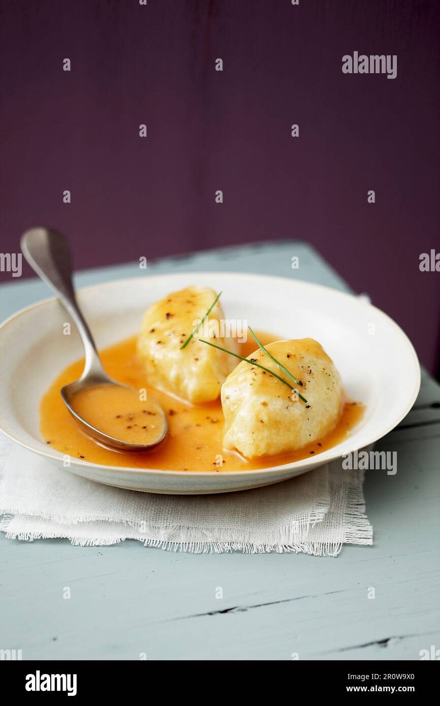 Quenelles of pike hi-res stock photography and images - Alamy