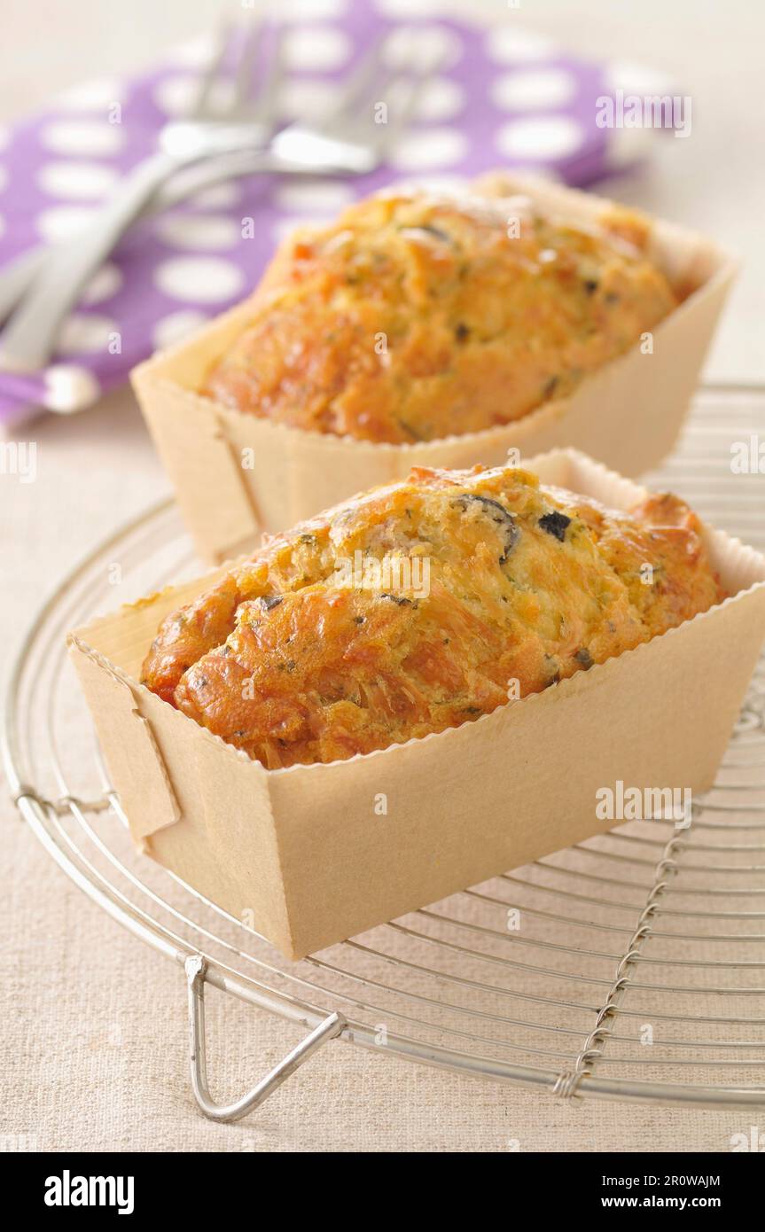 Small herb savoury cakes Stock Photo - Alamy