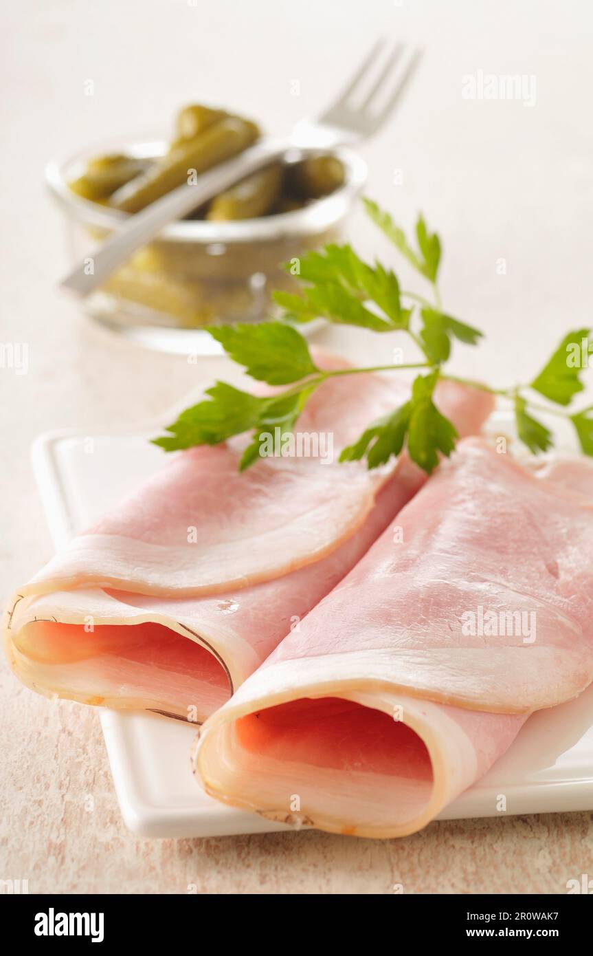 Boiled hams hi-res stock photography and images - Alamy