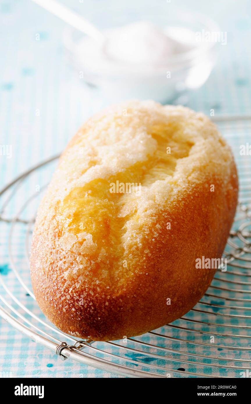 Small sugar brioche Stock Photo - Alamy