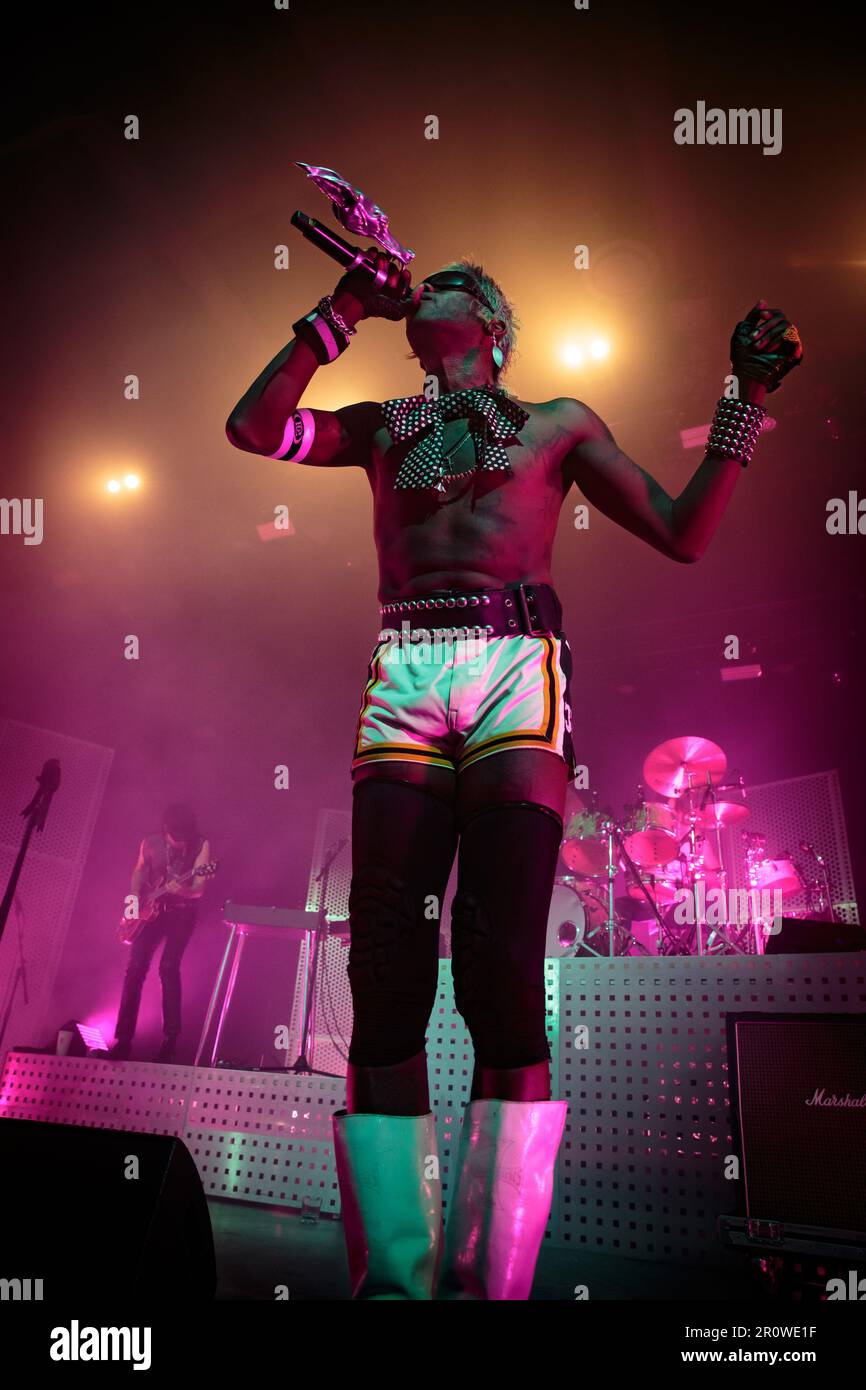Toronto, Canada. 09th May, 2023. Yves Tumor (Sean Lee Bowie) performs ...