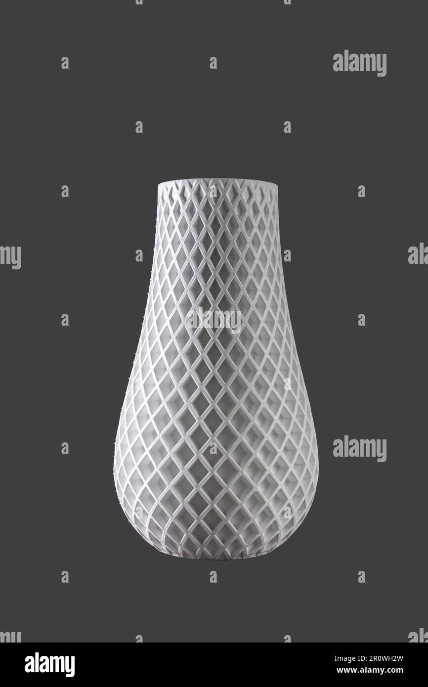 Vase printed on a 3D printer Stock Photo - Alamy