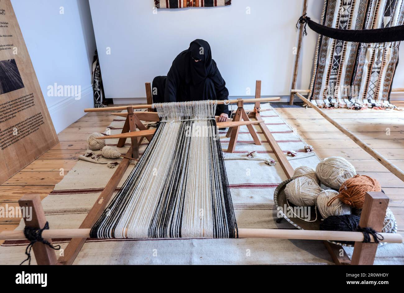 London, UK. 10th May, 2023. The Crafts of Qatar: The Art of Al Sadu ...
