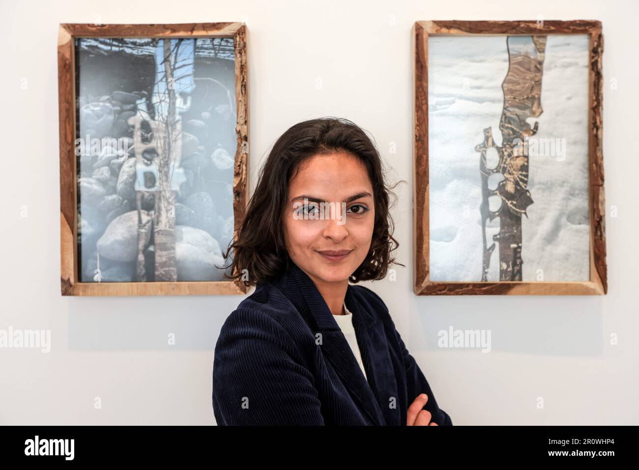 London, UK. 10th May, 2023. Bibi Manavi produces renderings of cellular ...