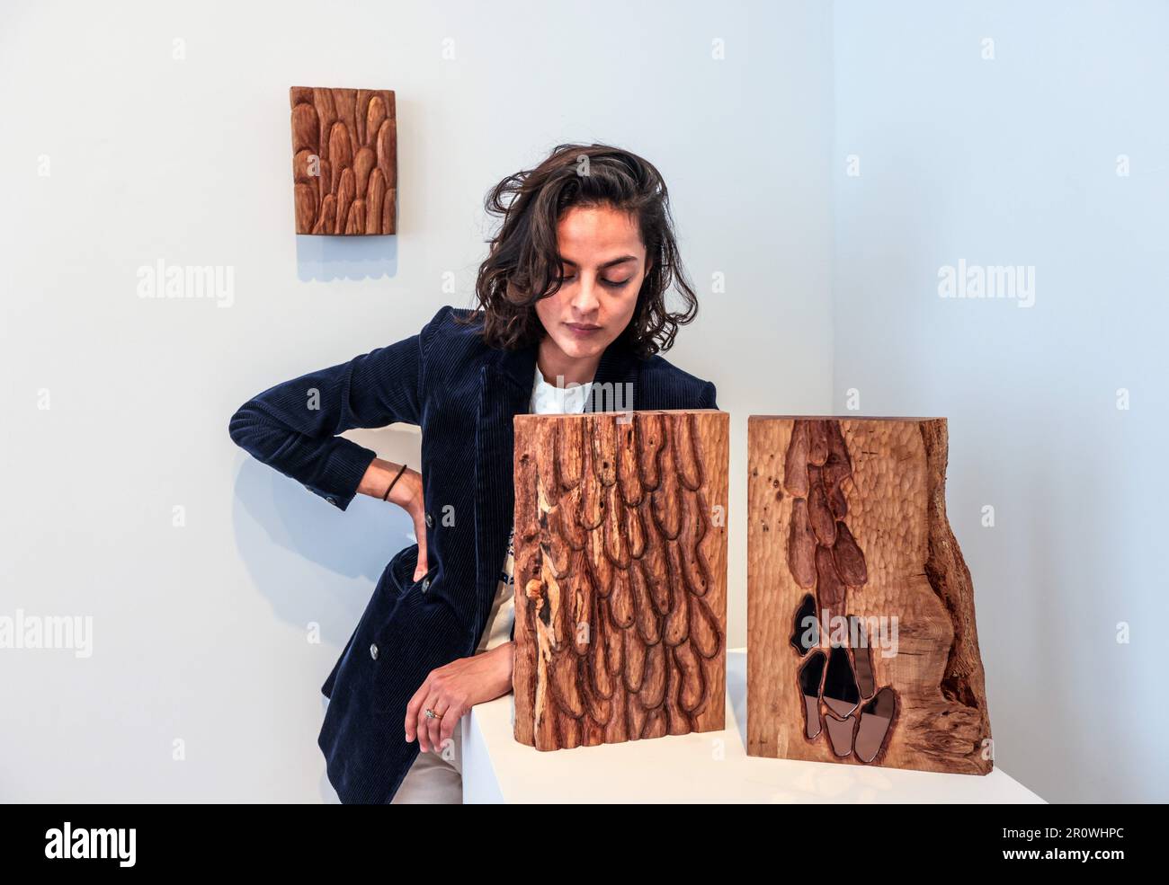 London, UK. 10th May, 2023. Bibi Manavi produces renderings of cellular ...