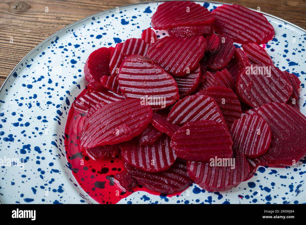 Sliced organic pickled beet hi-res stock photography and images - Alamy