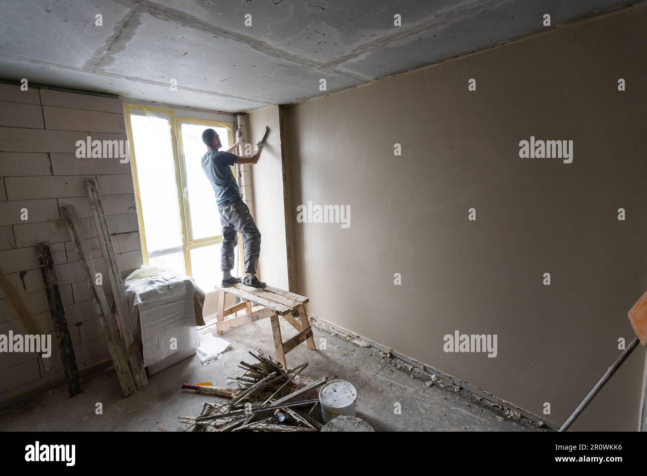 the initial stage of repair Stock Photo - Alamy