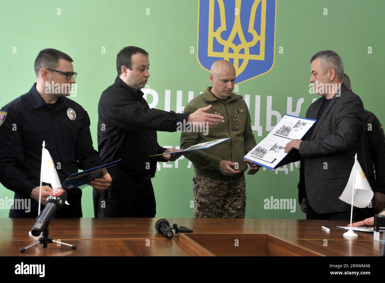 Non Exclusive: VINNYTSIA, UKRAINE - MAY 09, 2023 - Head of the Main ...