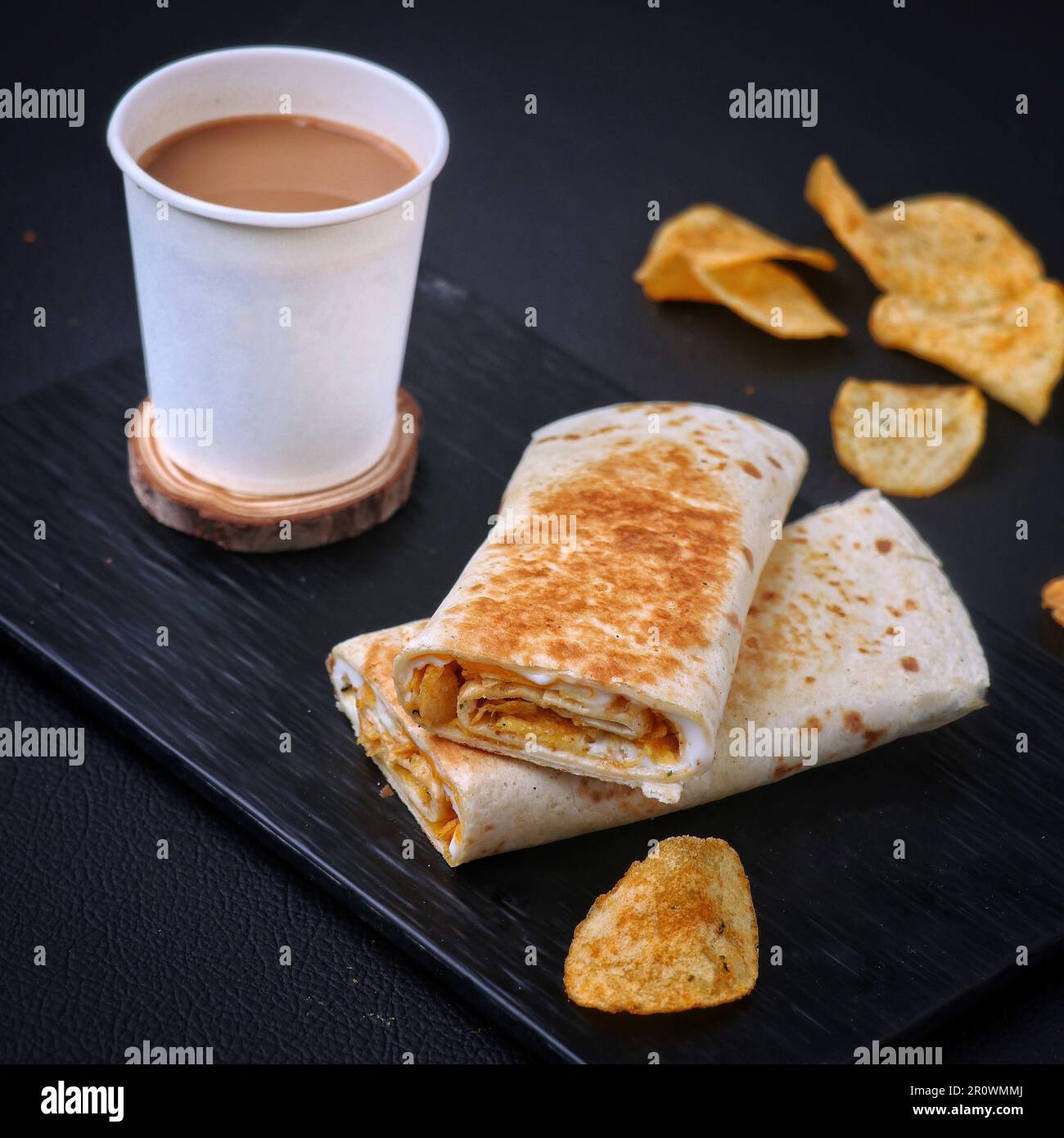 Indian shawarma hi-res stock photography and images - Alamy