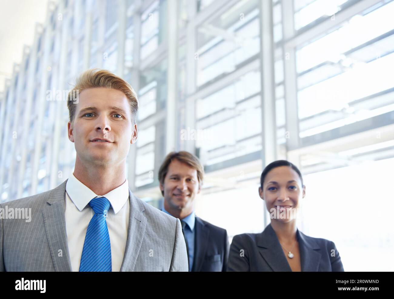 Hes the man who helped make it happen. A young successful businessman ...