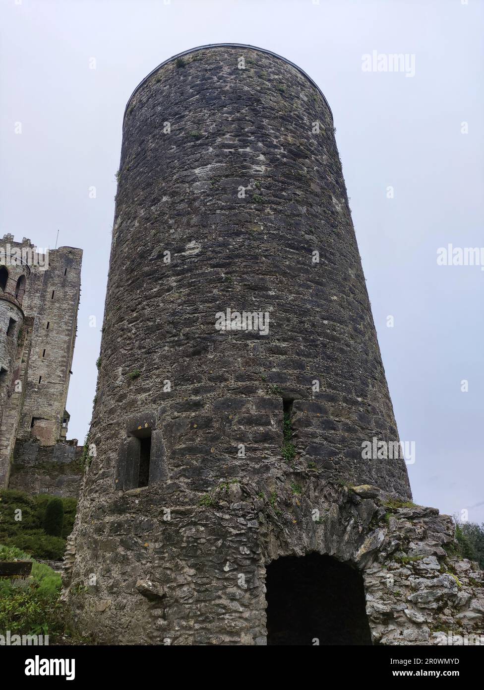 Old celtic tower, Blarney castle in Ireland, ancient architecture ...