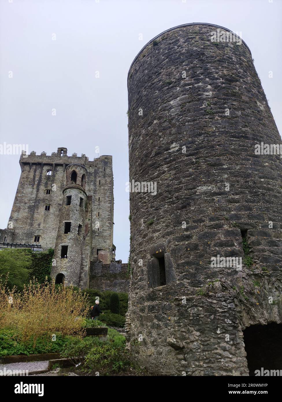 Old celtic tower, Blarney castle in Ireland, ancient architecture ...