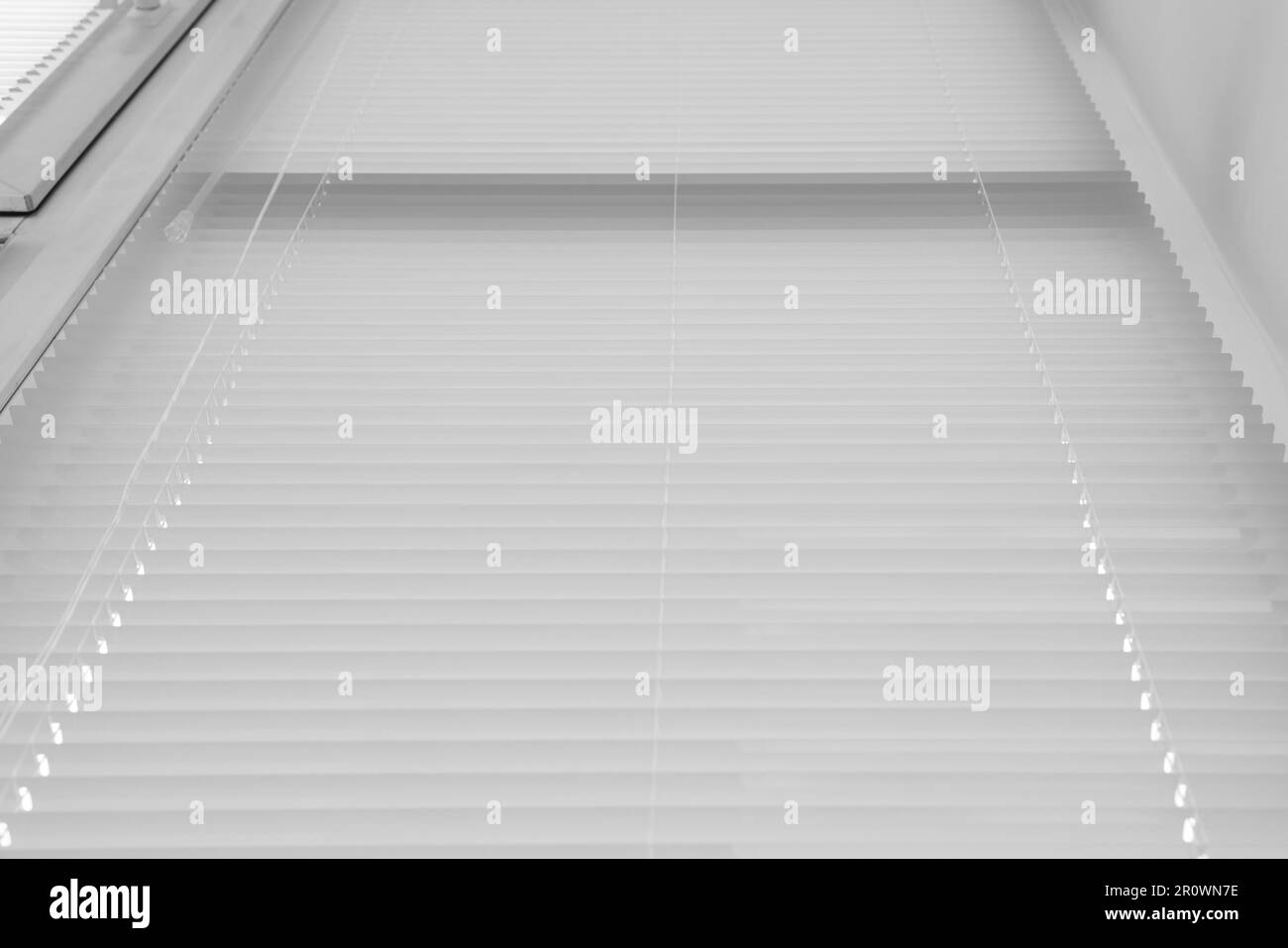 Horizontal blinds Black and White Stock Photos & Images - Alamy