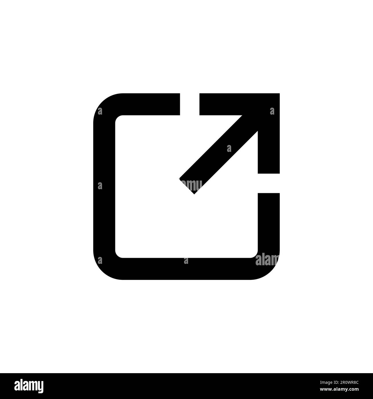 External link icon. link icon vector. hyperlink symbol Stock Vector ...