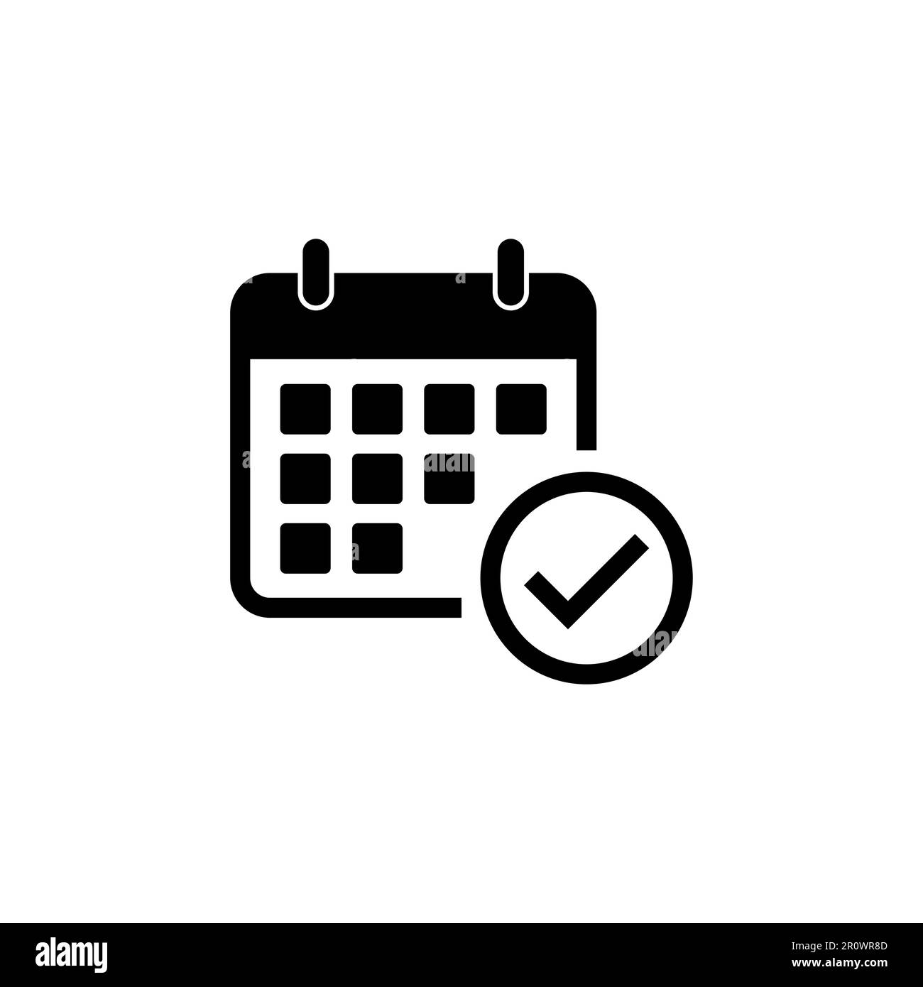 Calendar icon vector. Calender symbol. calendar vector icon Stock ...