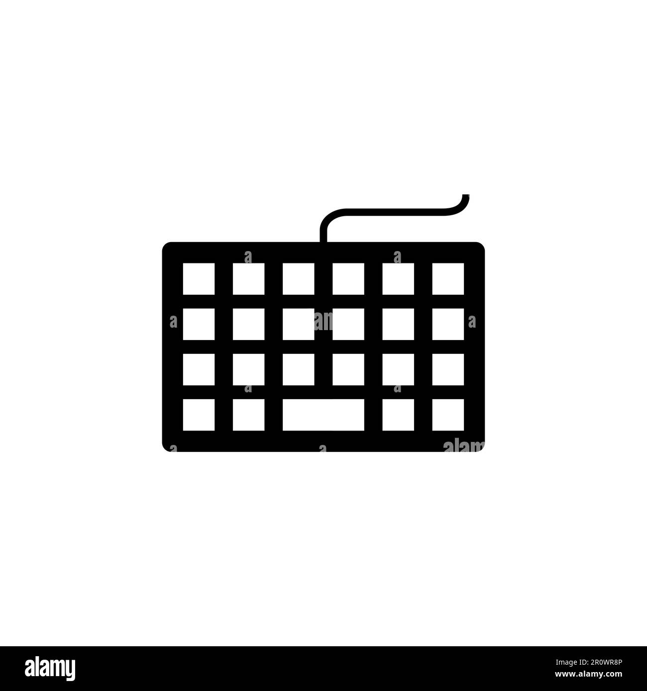 Keyboard icon vector. keyboard vector symbol Stock Vector Image & Art ...