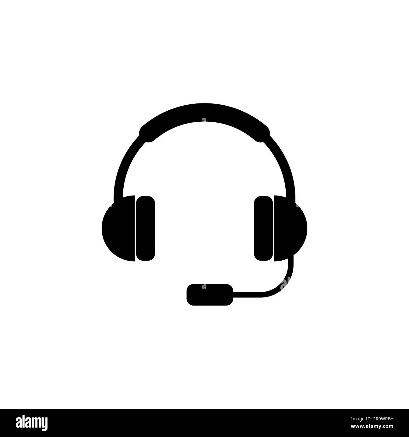 Headphone icon vector. Headset icon symbols Stock Vector Image & Art ...