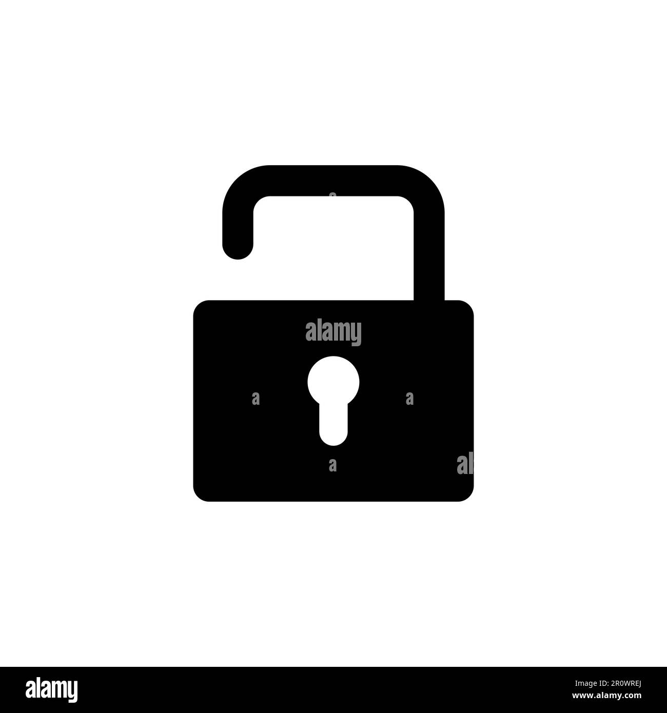 Lock icon vector. Padlock icon vector. Encryption icon. Security symbol ...