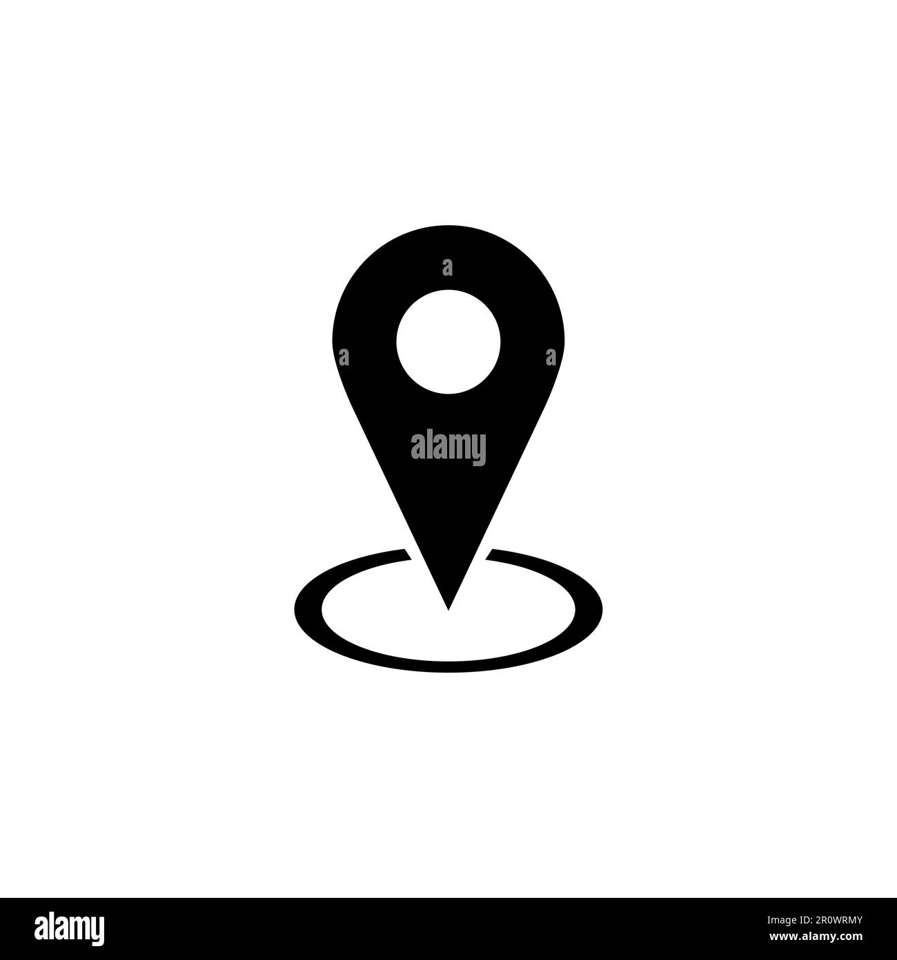 Pin icon vector. Location icon vector. destination icon. map pin Stock ...