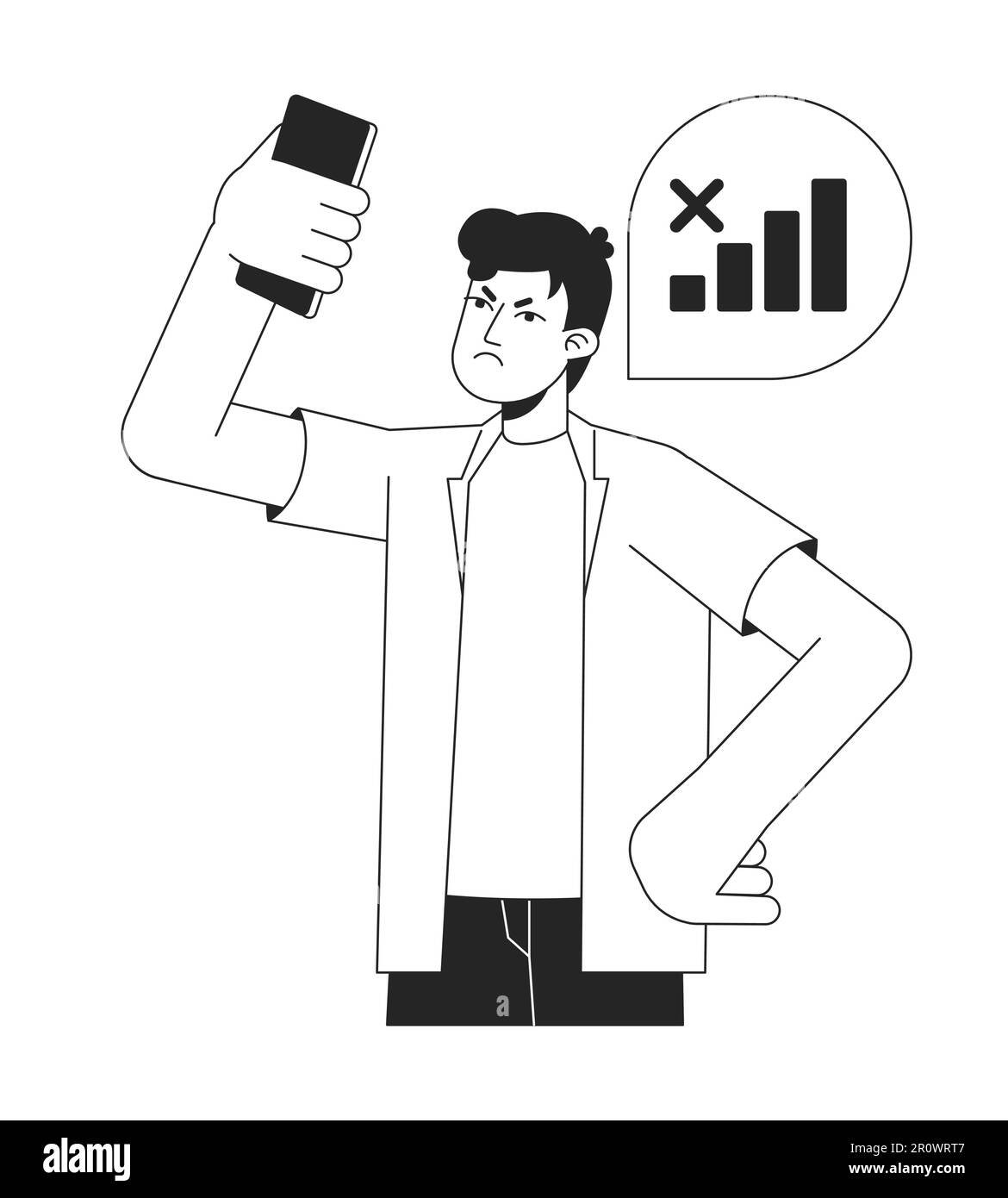 Trouble cell Stock Vector Images - Alamy