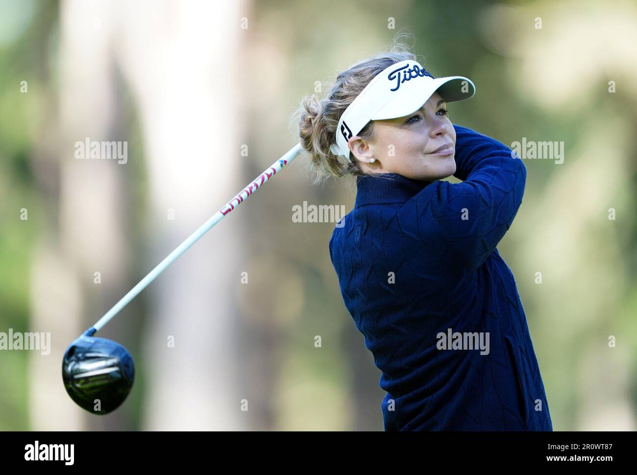 Erika Malmberg during day one of The G4D Open at Woburn Golf Club ...