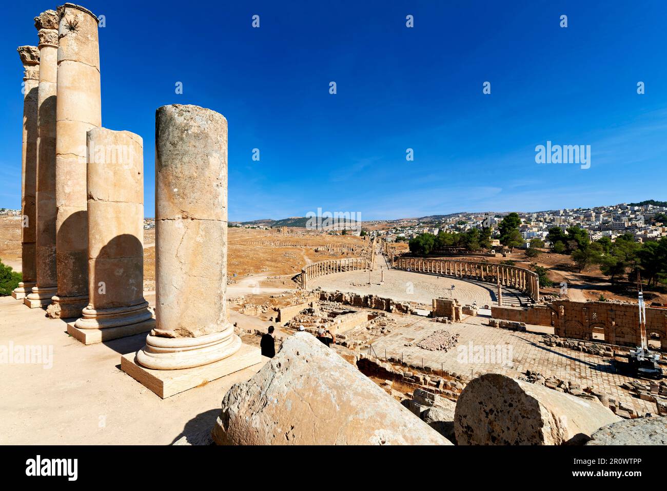 Jordan. The greco roman city of Gerasa Jerash Stock Photo - Alamy
