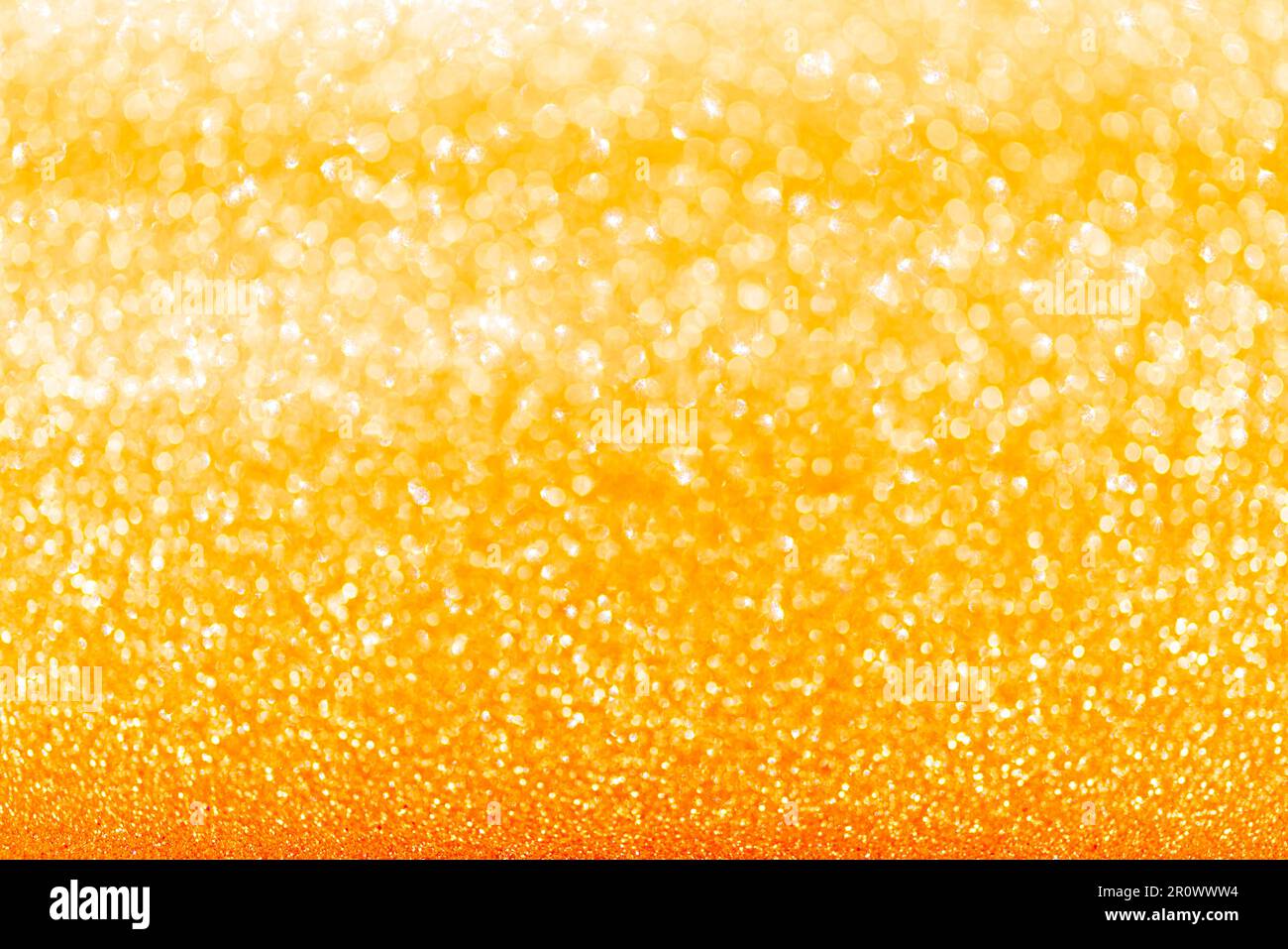 Bokeh elegant gold glitter bright background abstract Stock Photo - Alamy