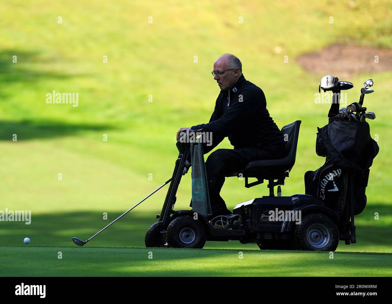 Greg Jackson on the first during day one of The G4D Open at Woburn Golf ...