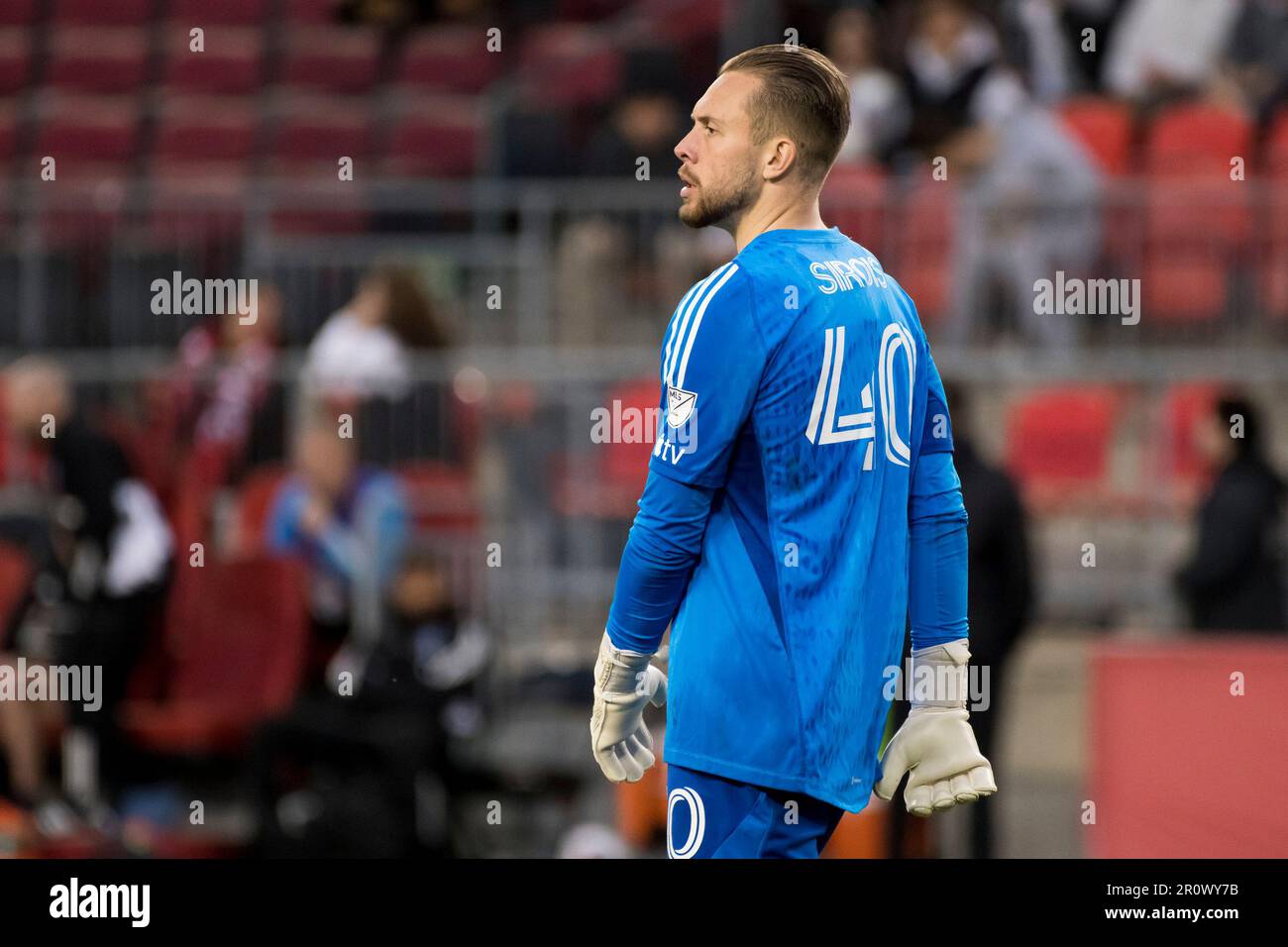 Toronto, Canada. 09th May, 2023. Jonathan Sirois #40 in action during ...