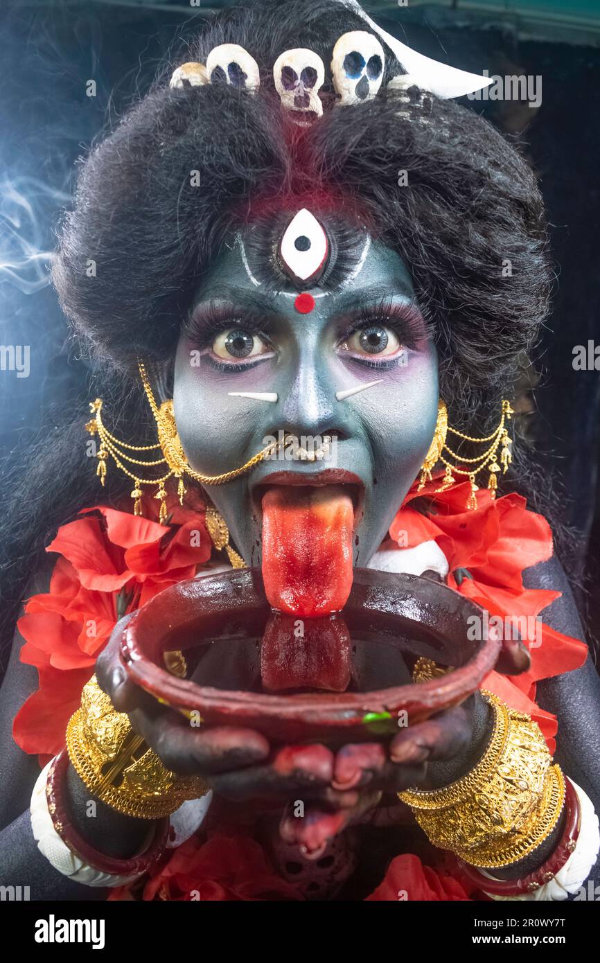 Tapas Kumar Halder - Kali Stock Photo - Alamy