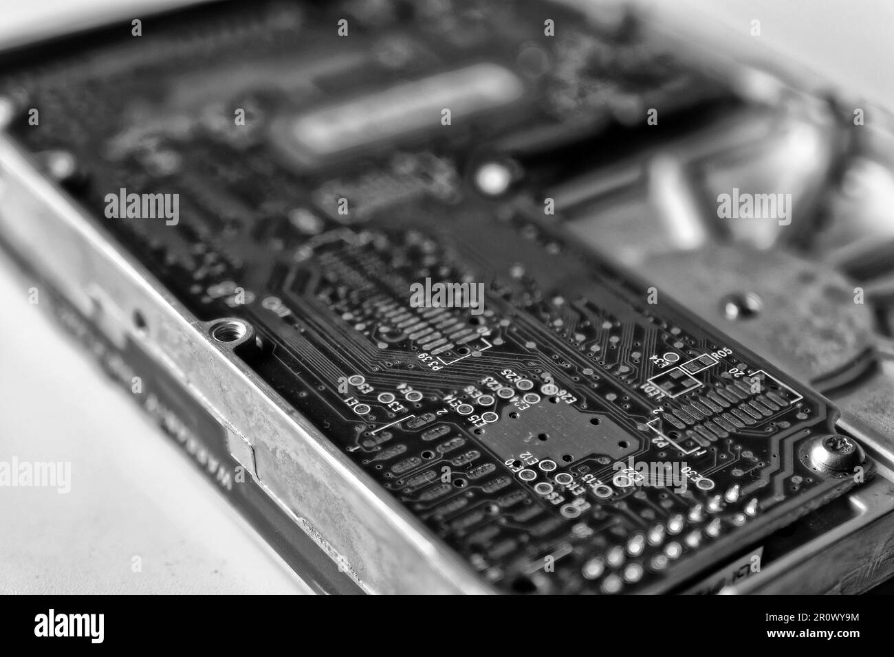 Photo computer, hardware, accessories, processor, motherboard Stock ...