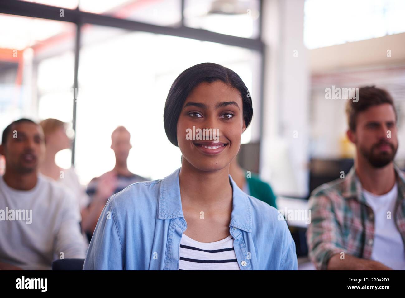 They each have their own ideas. young designers working together in ...