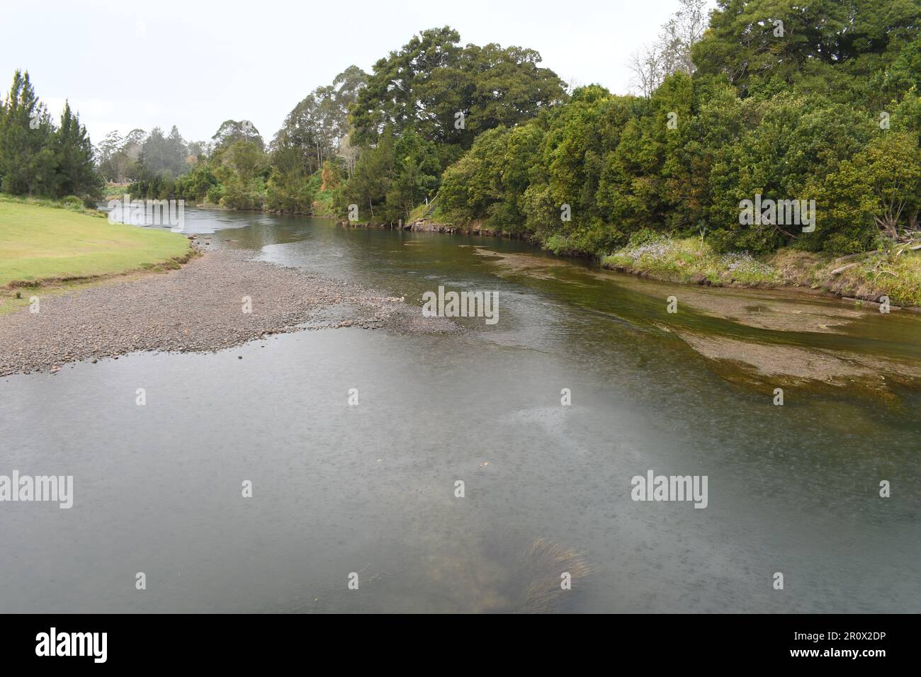 Bellinger river in rains shows its majestic beauty on the way to ...
