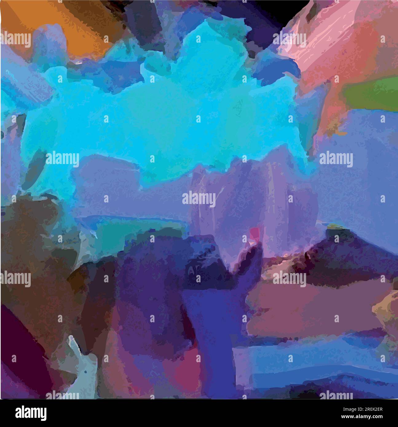 Abstract splash paint changing colors Stock Vector Images - Alamy