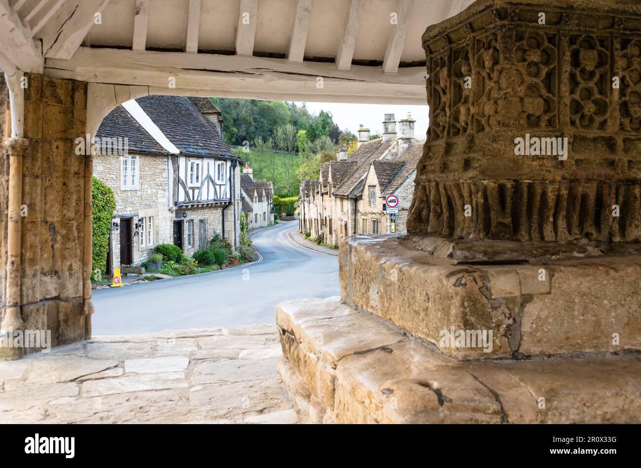 Castle Combe, often named as “the prettiest village in England ...