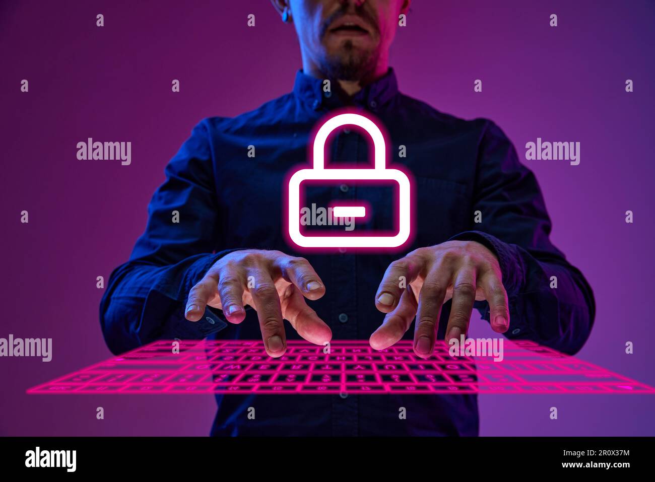 Cybersecurity visualization hi-res stock photography and images - Alamy