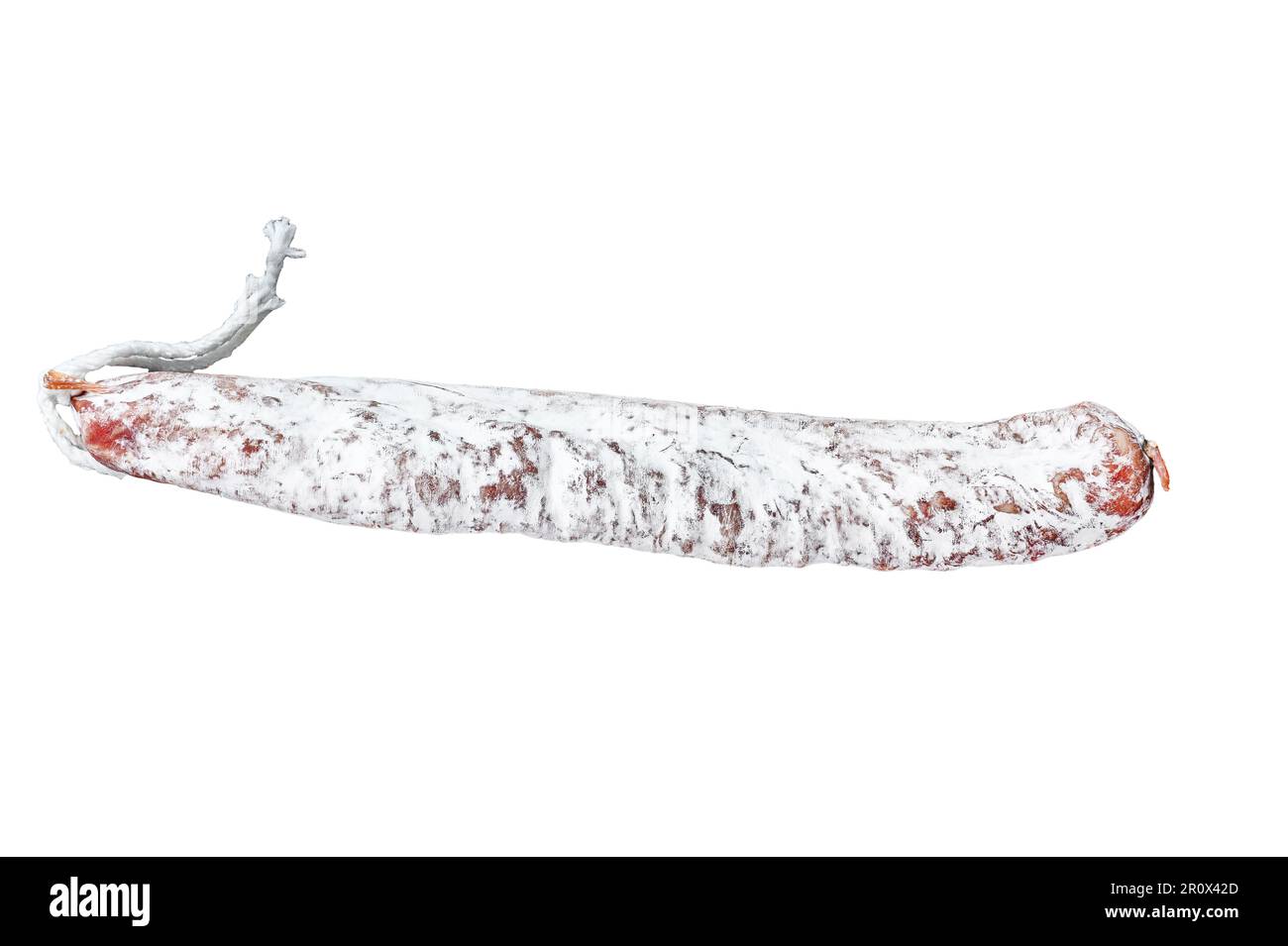 Traditional spanish fuet on Cut Out Stock Images & Pictures - Alamy