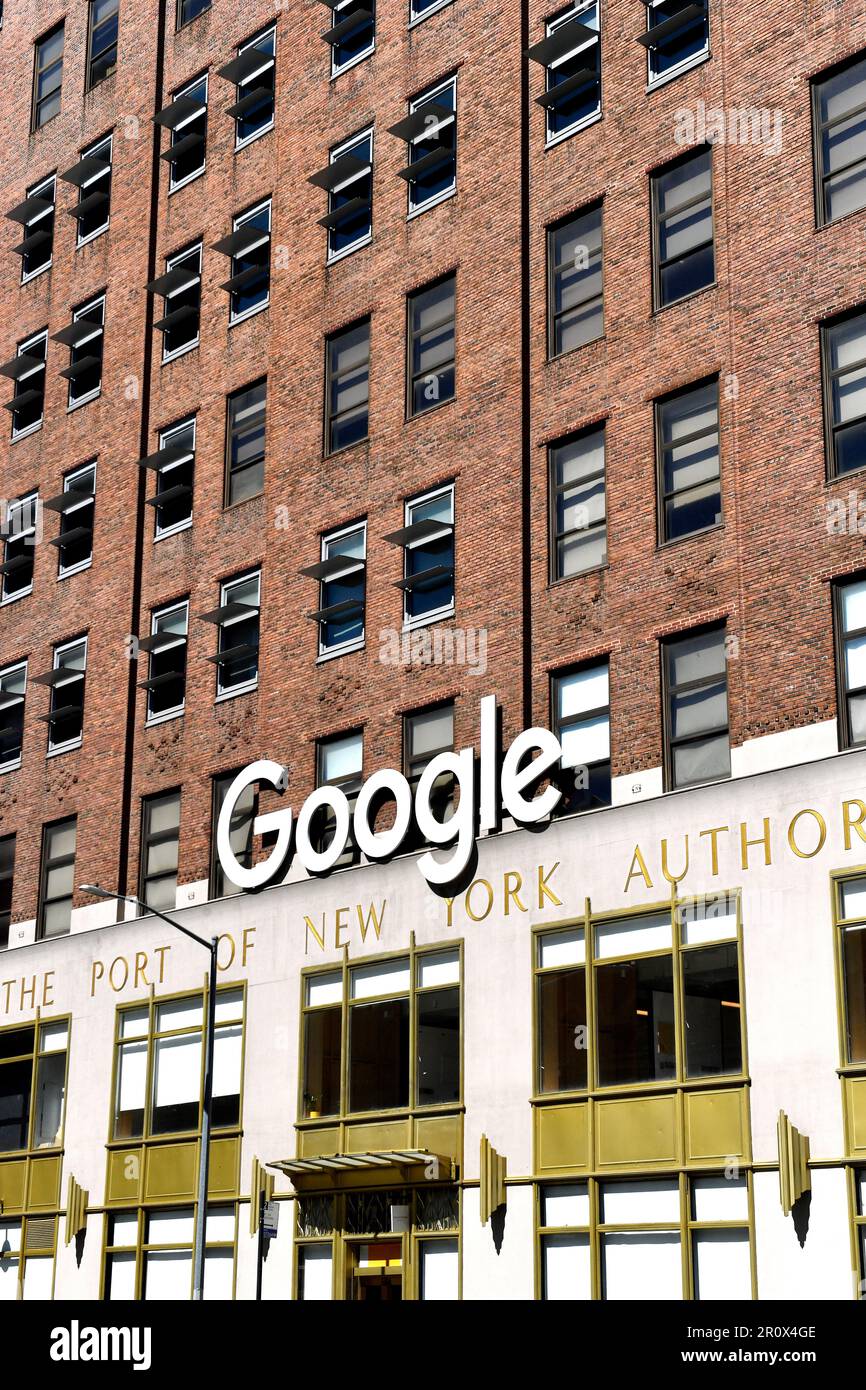 Google Office - New York City - USA Stock Photo - Alamy