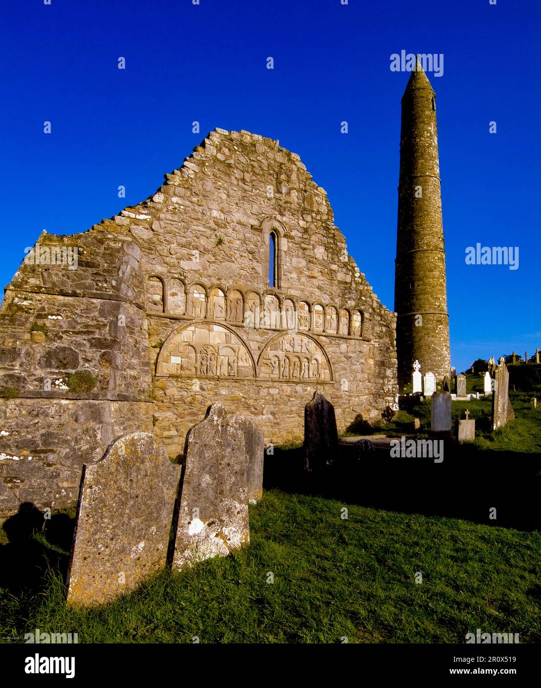 Ardmore Round Tower and St. Declan's Monastery, County Waterford ...