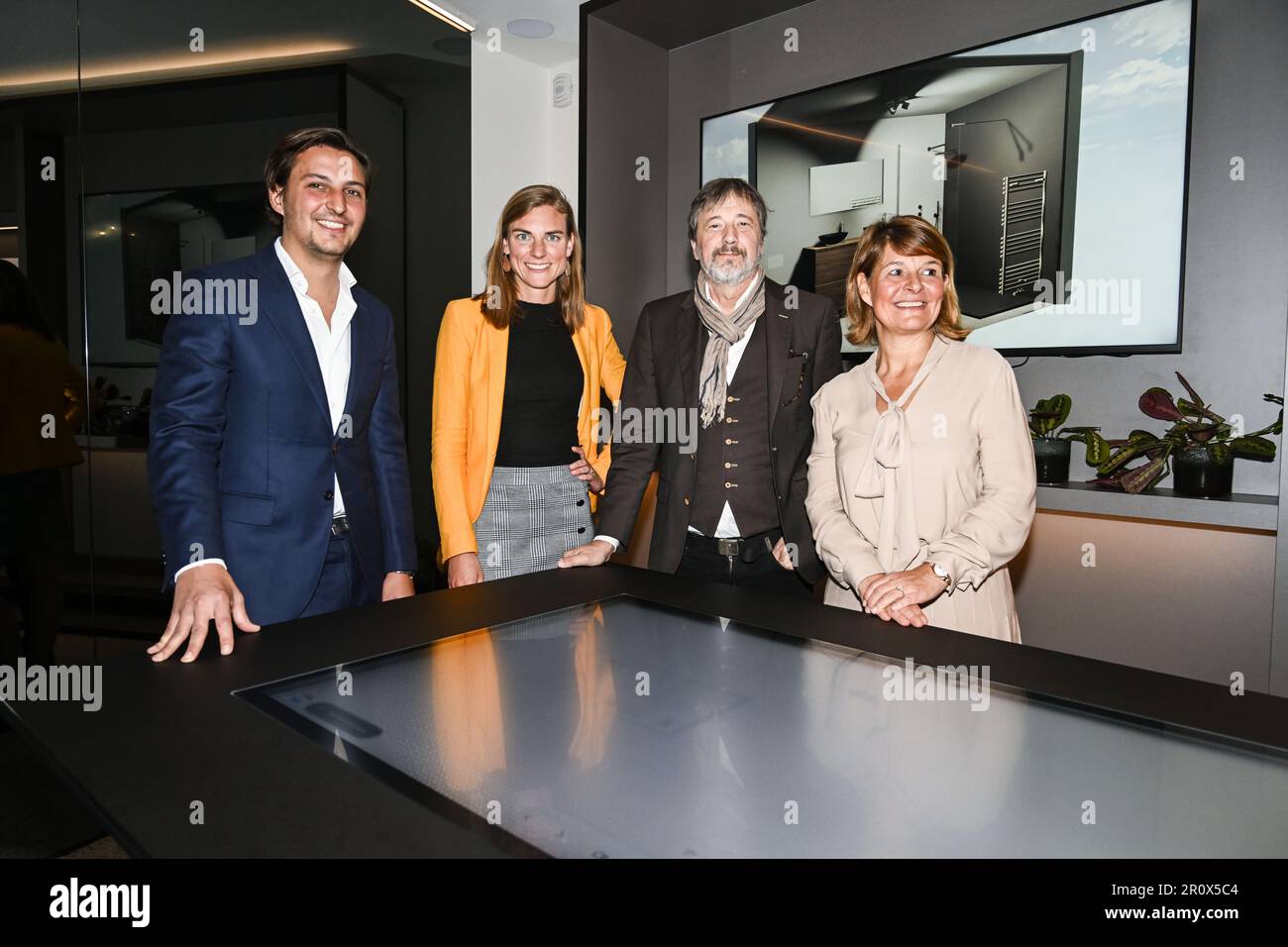 FOCUS COVERAGE REQUESTED TO BELGA Aldric d'Oultremont of Van Marcke, Charlotte Packet of Van ...