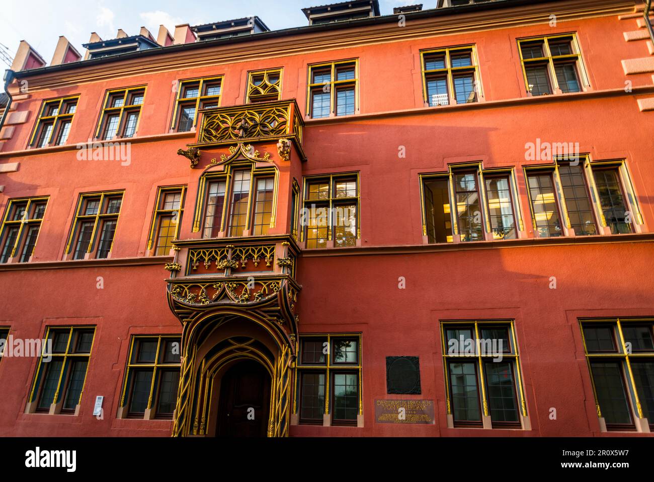 Haus zum Walfisch, The Whale House is a late Gothic bourgeois house ...