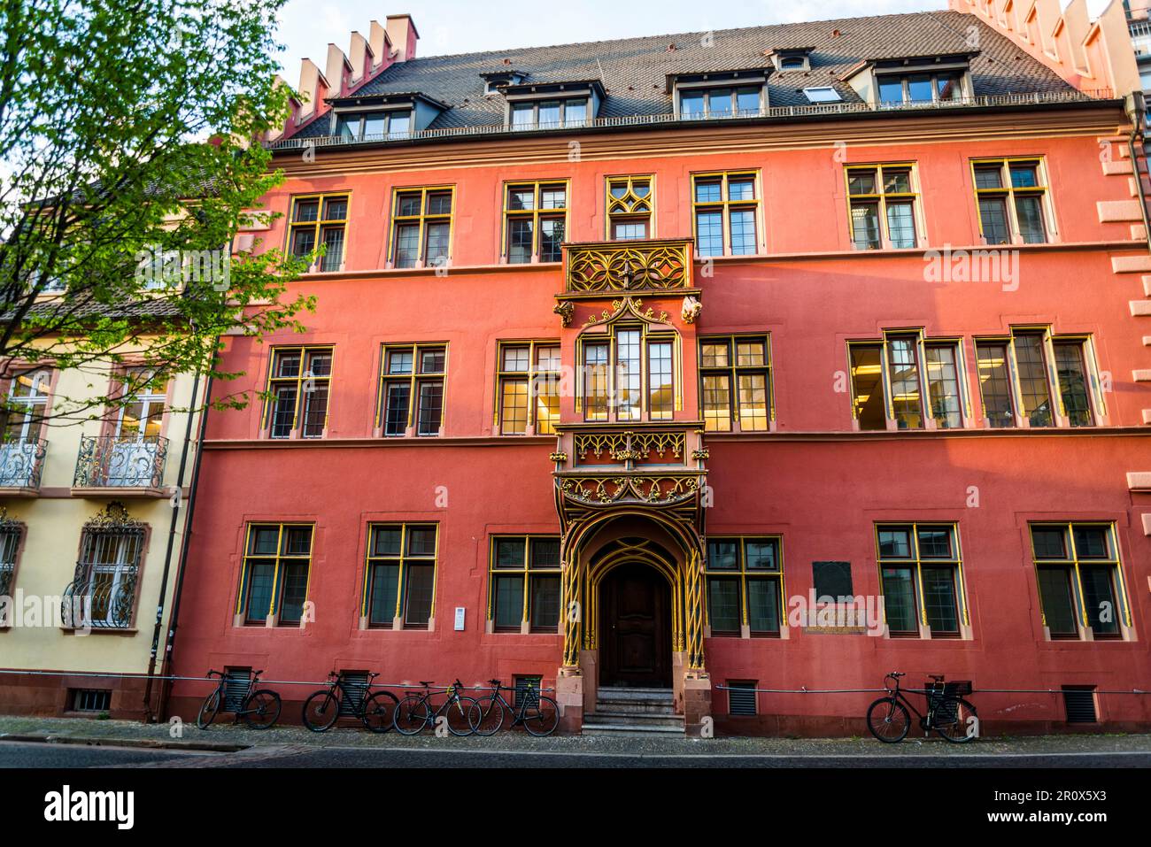 Haus zum Walfisch, The Whale House is a late Gothic bourgeois house ...