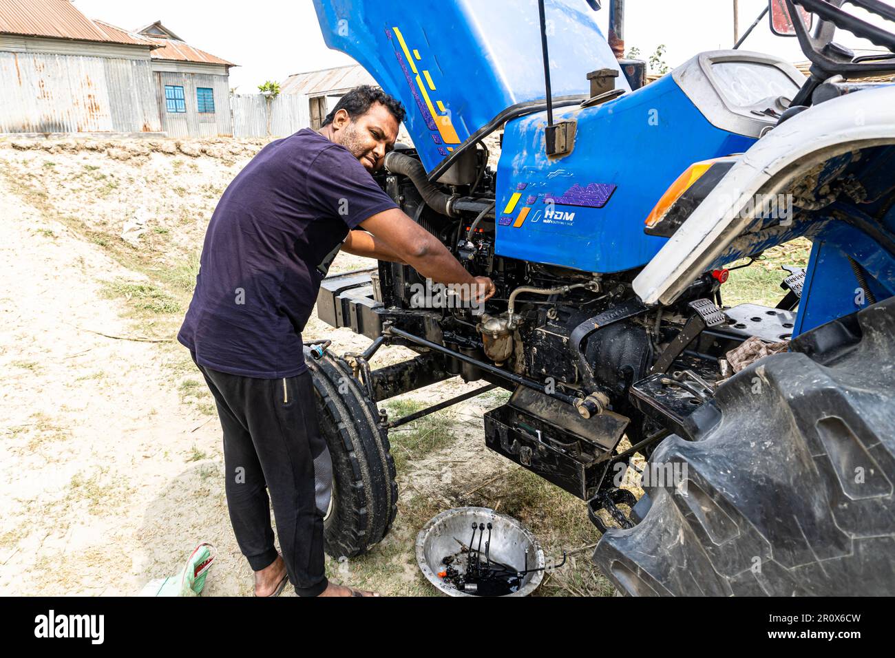 Hand tractors hi-res stock photography and images - Alamy