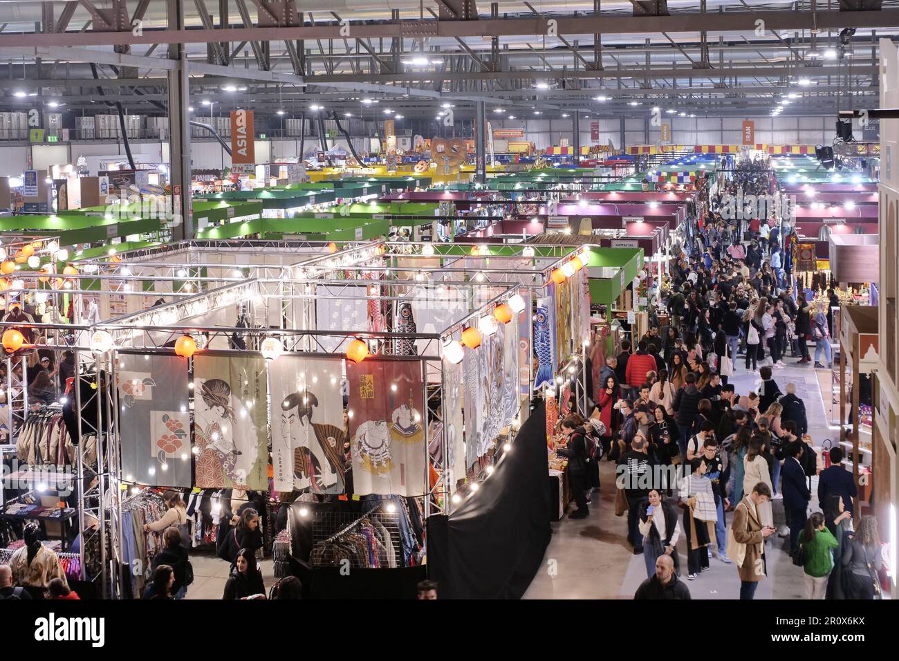 Artisans fair with typical local products food and no food, folklore ...