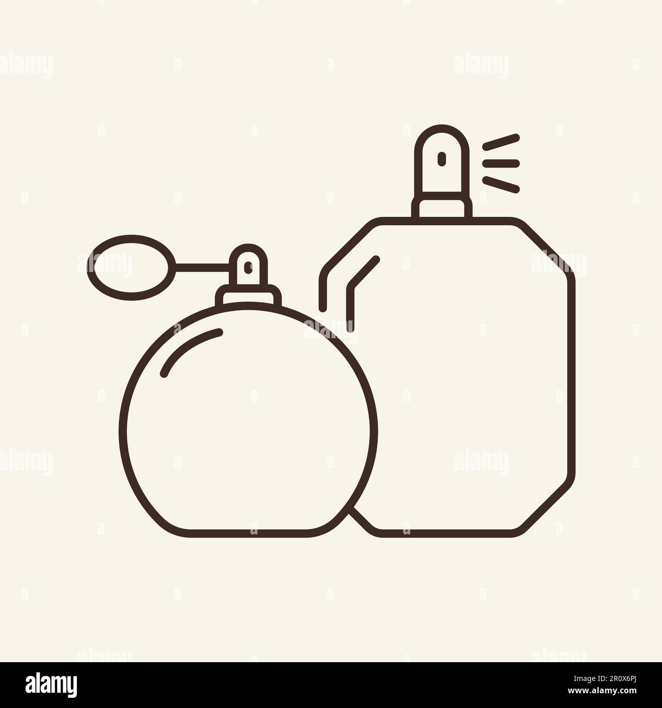 Flacon perfume Stock Vector Images - Alamy