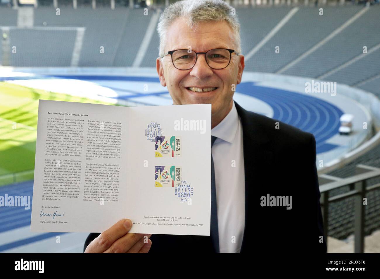 10 May 2023, Berlin: Werner Gatzer, State Secretary at the Federal Ministry of Finance, presents ...