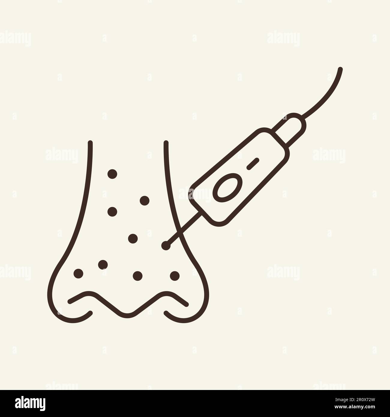 Peeling machine Stock Vector Images - Alamy