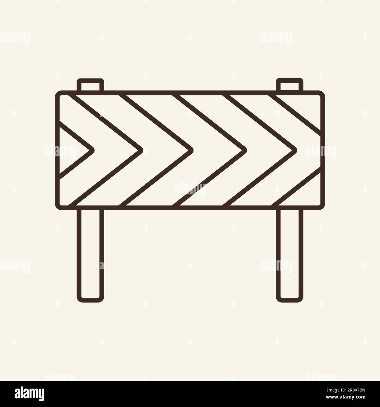 Barricade logo Stock Vector Images - Alamy