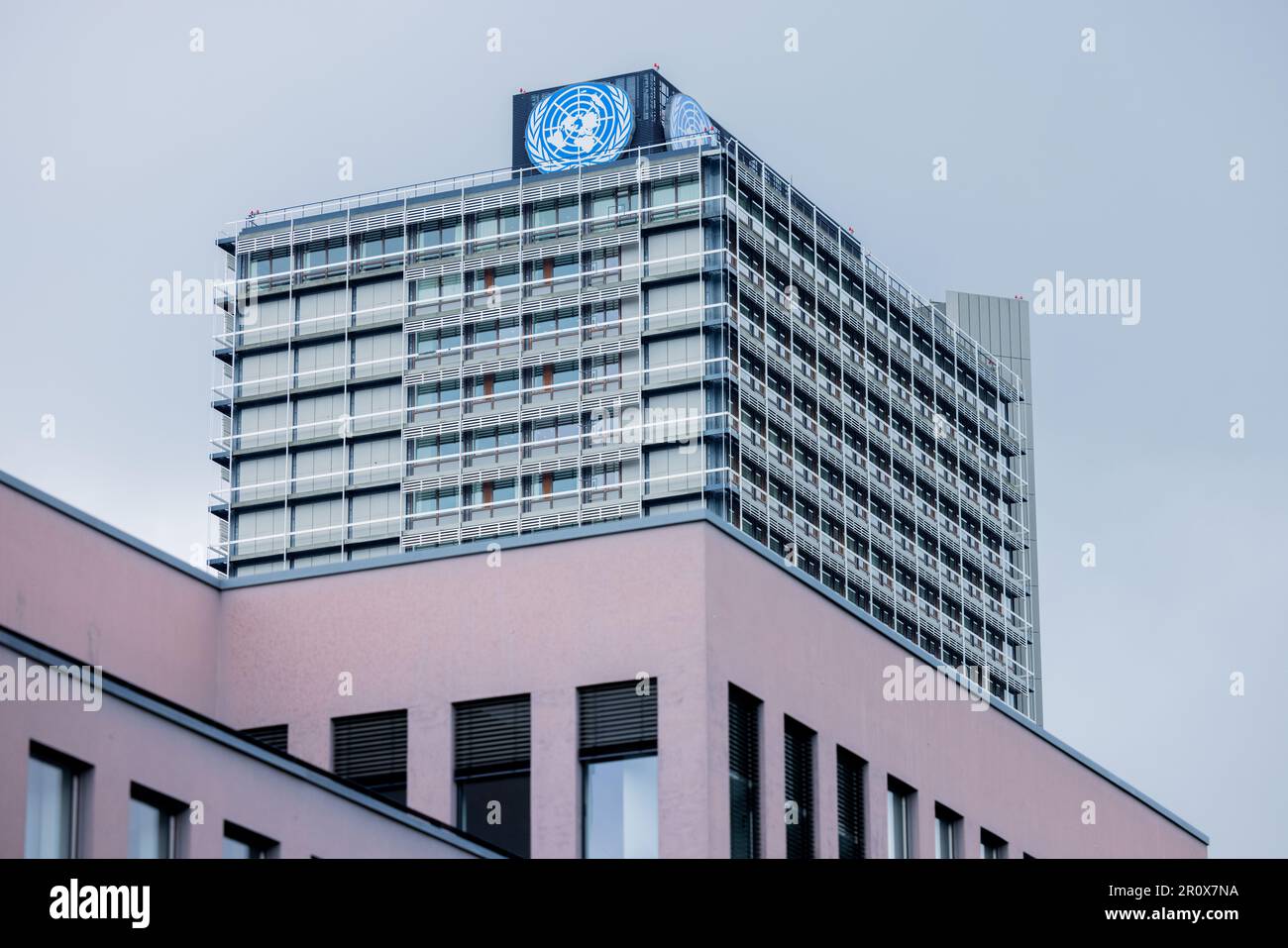 Bonn, Germany. 10th May, 2023. View of the "Langer Eugen", where the ...
